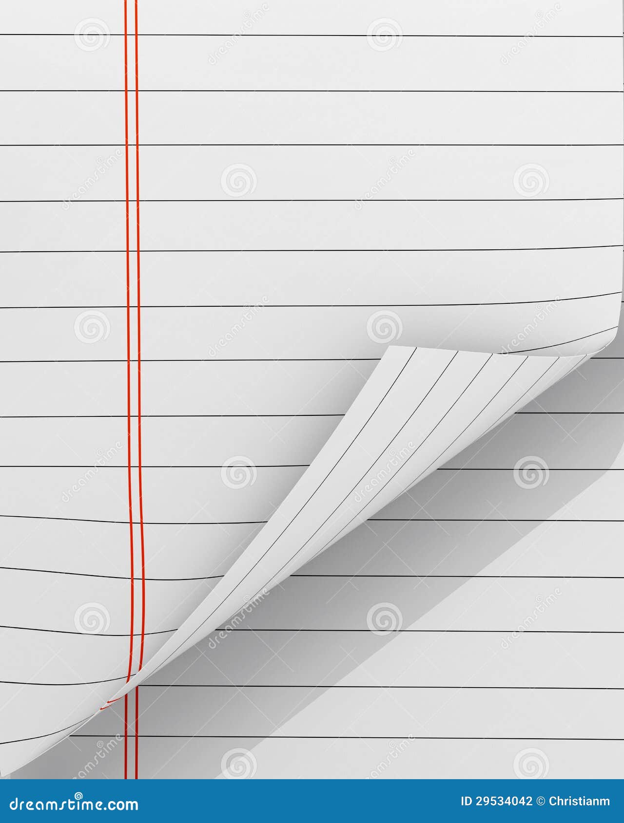 Page curl stock illustration. Illustration of beneath - 29534042