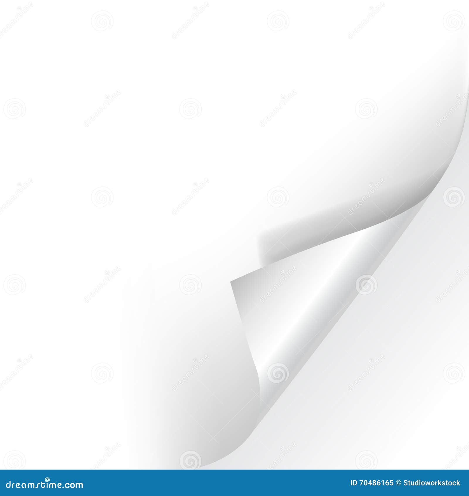 Page curl vector stock vector. Illustration of border - 70486165