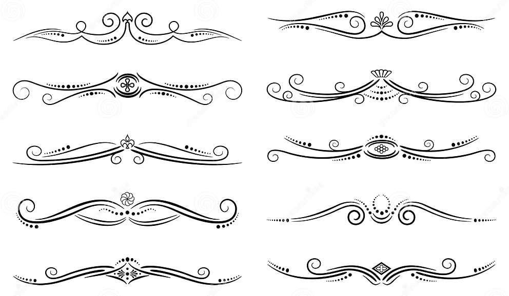 Page decorations stock vector. Illustration of abstract - 35089055