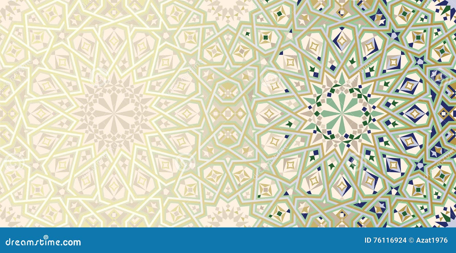 Page Design Template with Morocco Ornament. Stock Vector - Illustration ...