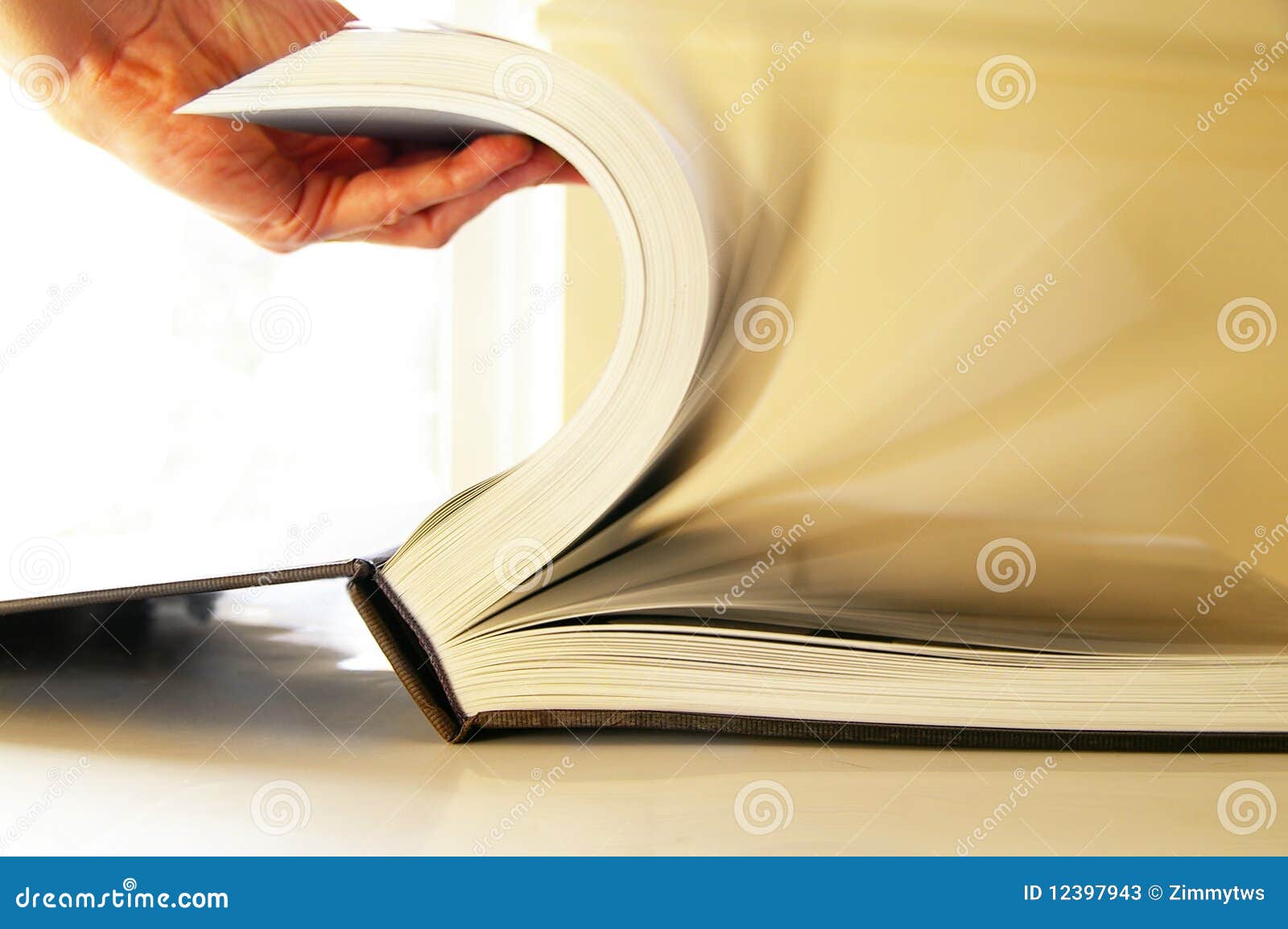 Page flip stock image. Image of fast, research, hand - 12397943