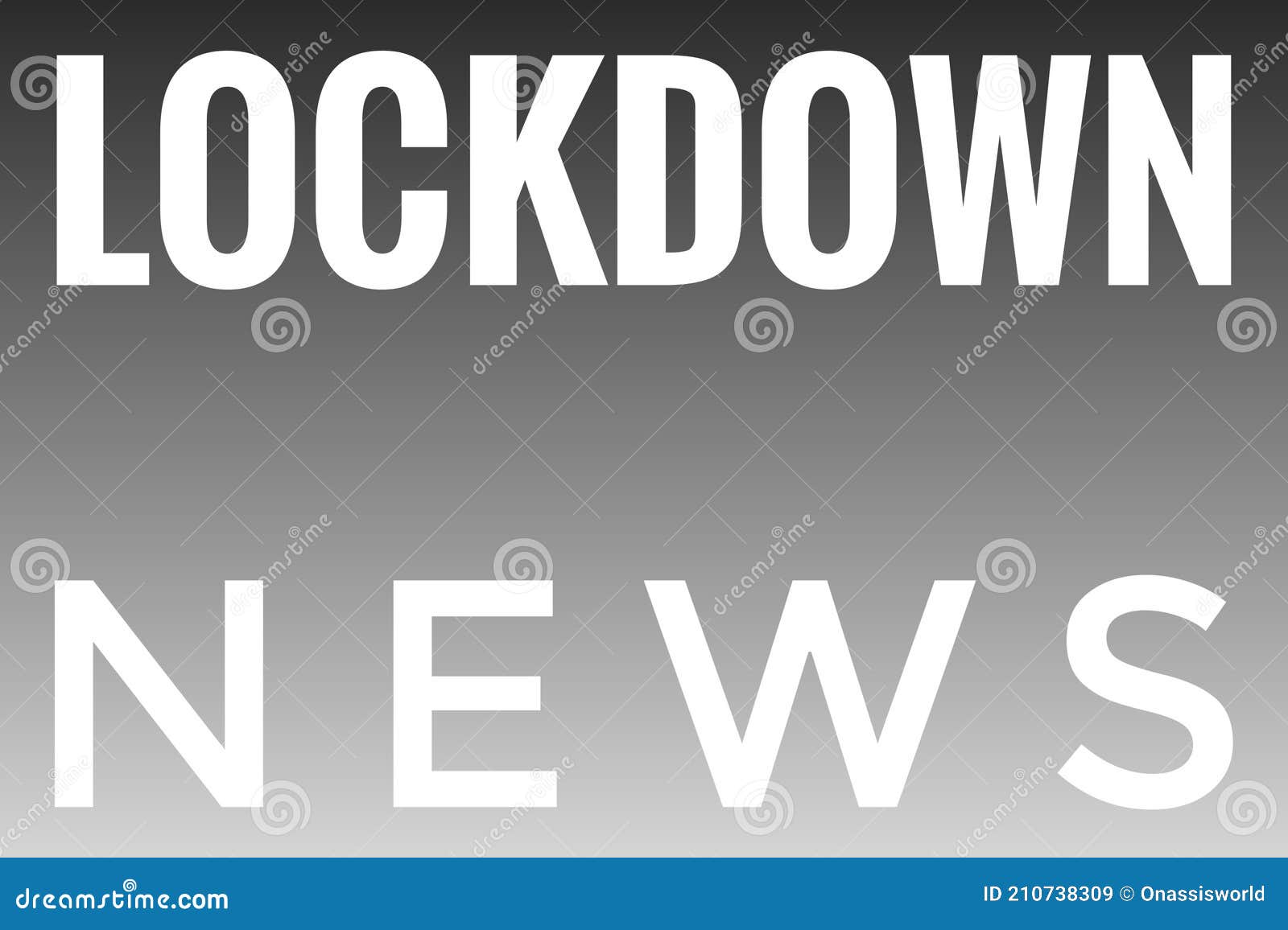 Page Header Banner Lockdown News Stock Illustration - Illustration of ...