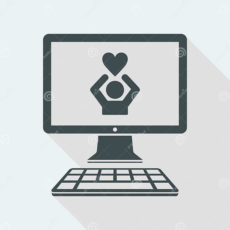 Page Like - Vector Icon for Computer Website or Application Stock ...