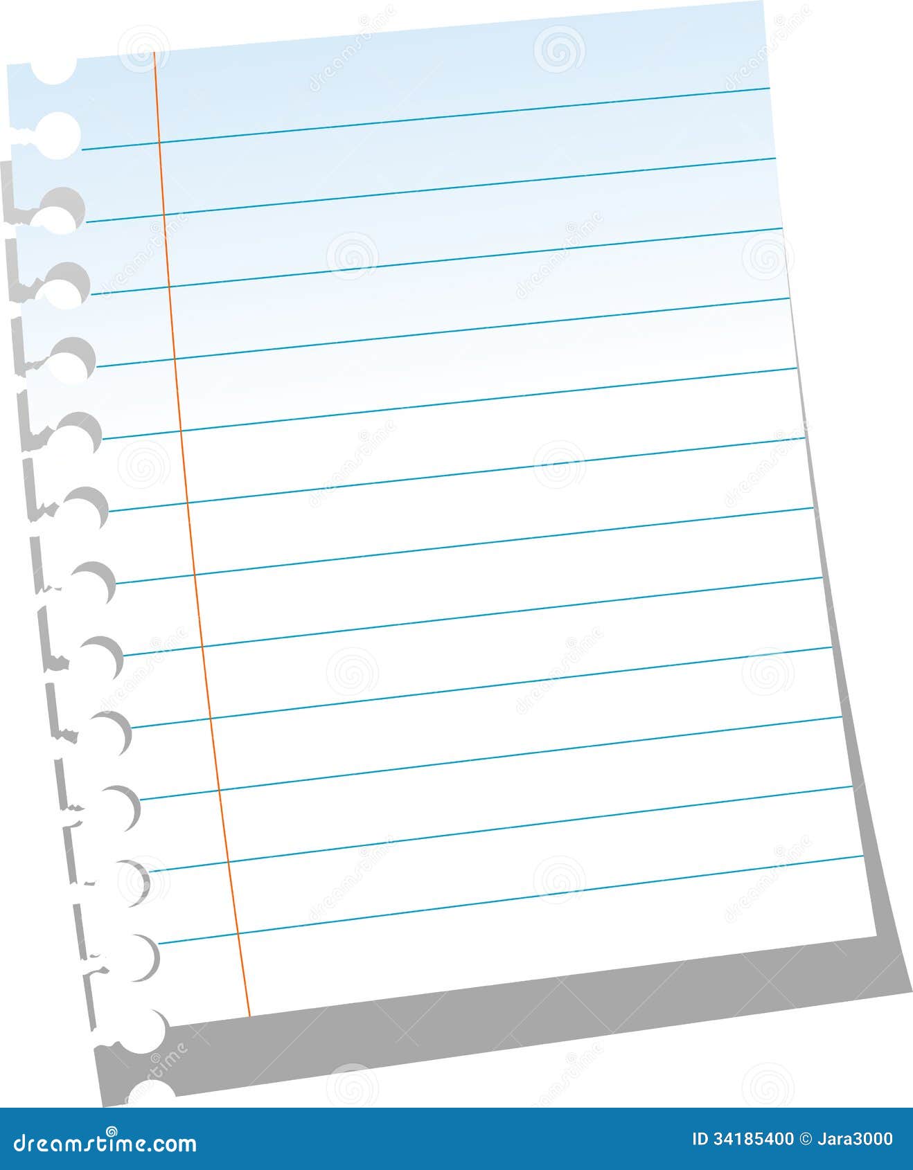 Page of notebook stock vector. Illustration of office - 34185400 Page of notebook stock vector. Illustration of office - 34185400