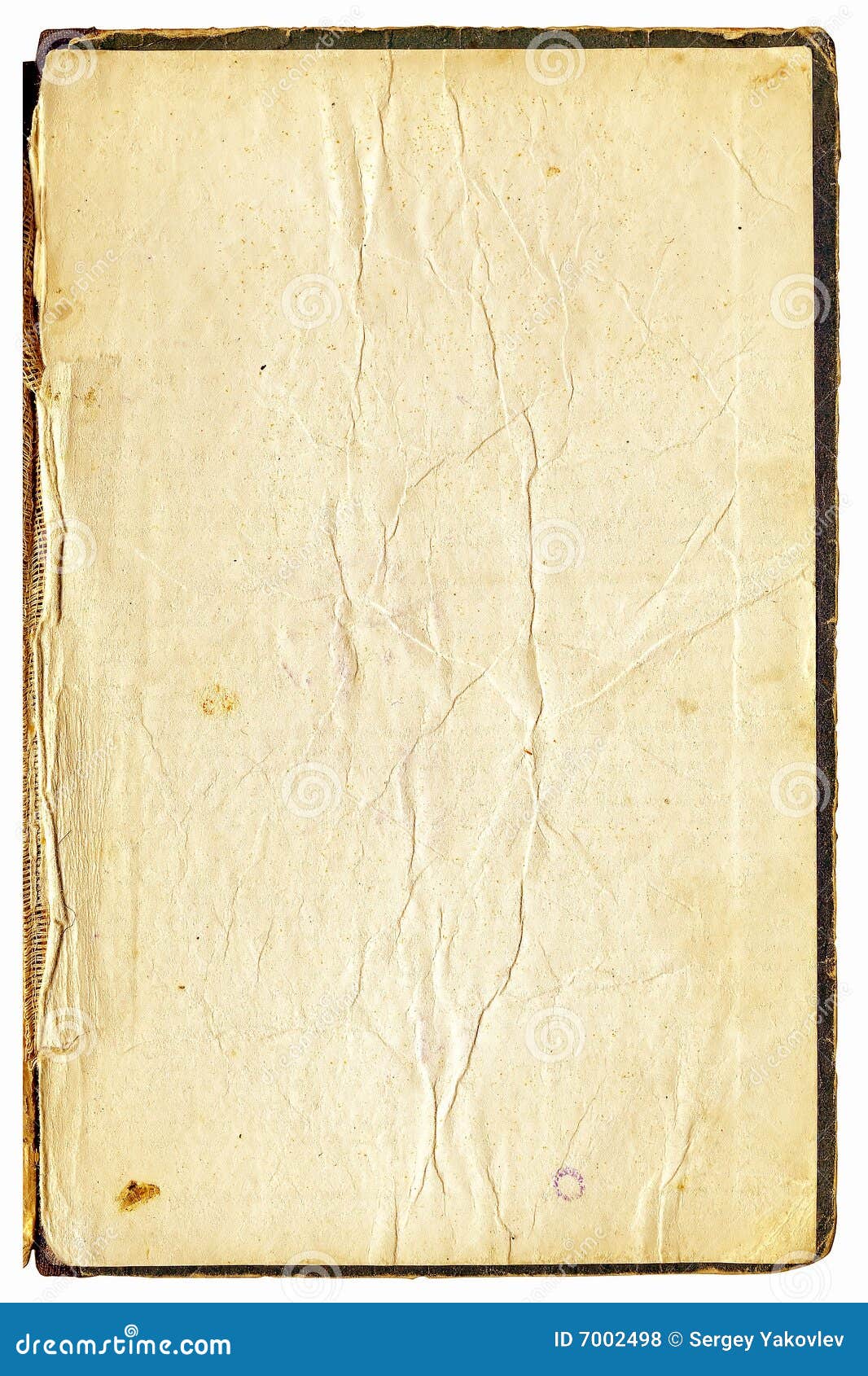 Page of the old book stock photo. Image of empty, note - 7002498