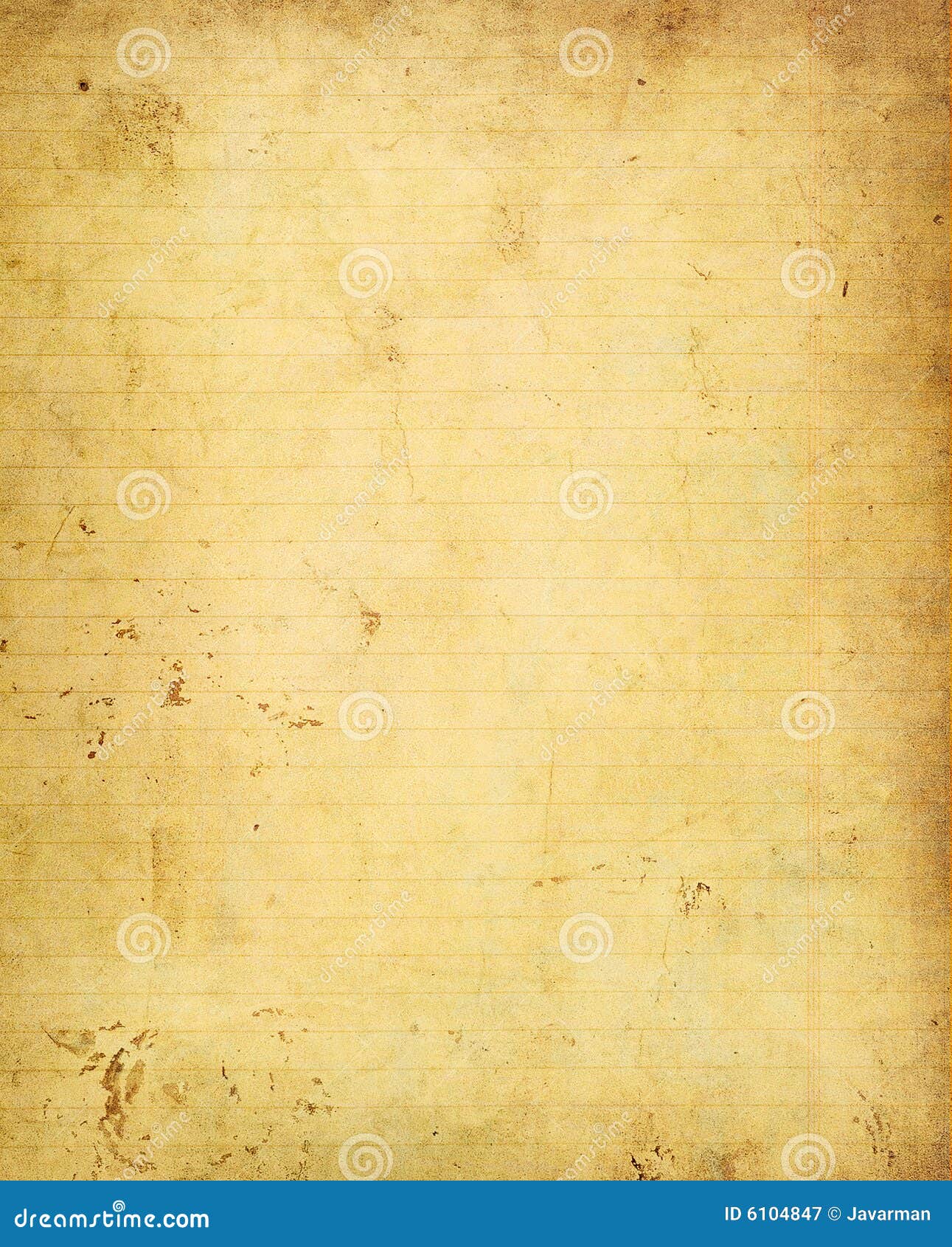 Page from Old Grunge Notebook Stock Illustration - Illustration of ...