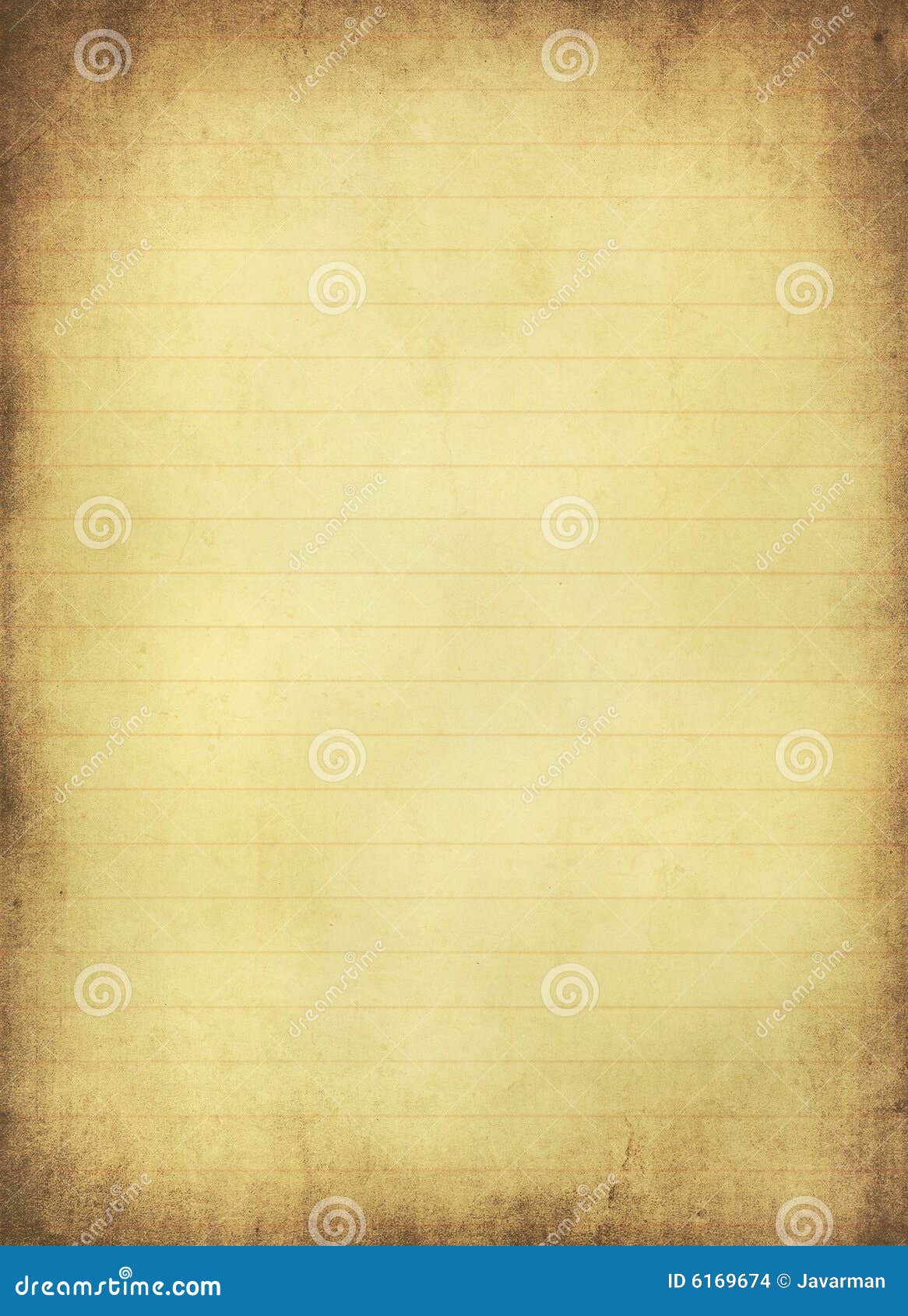 Page from Old Grunge Notebook Stock Illustration - Illustration of ...