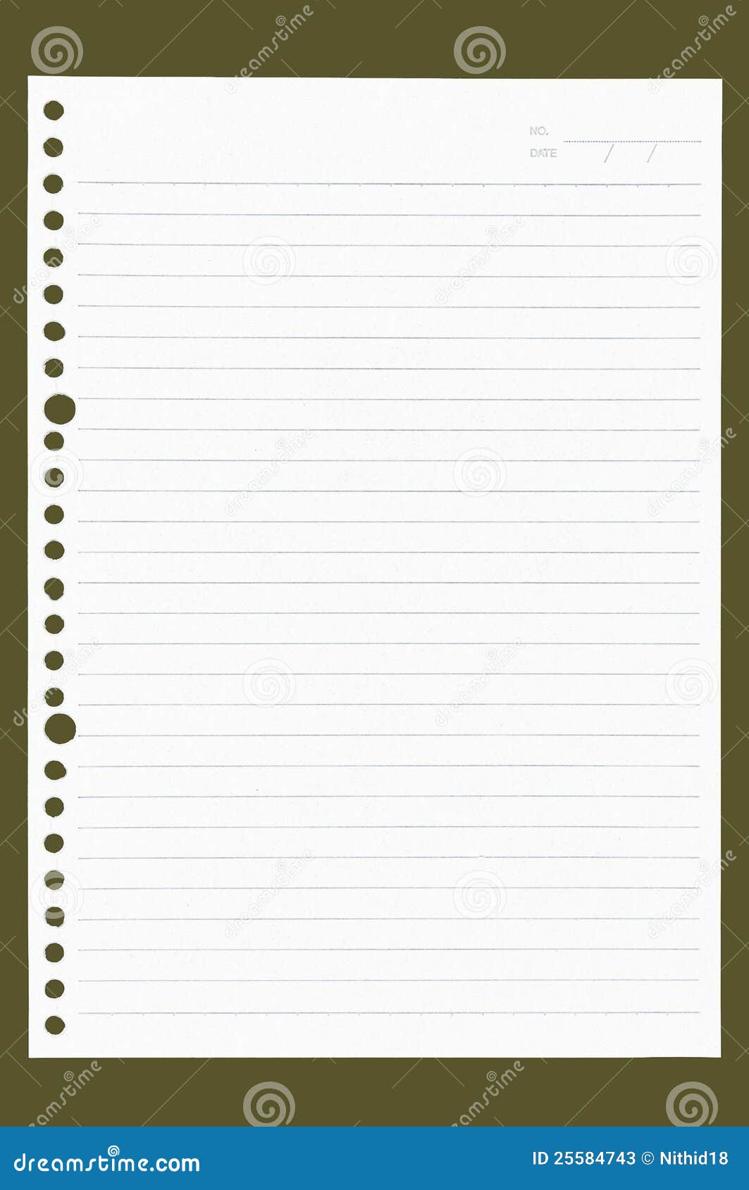 A page ripped off stock image. Image of empty, message - 25584743