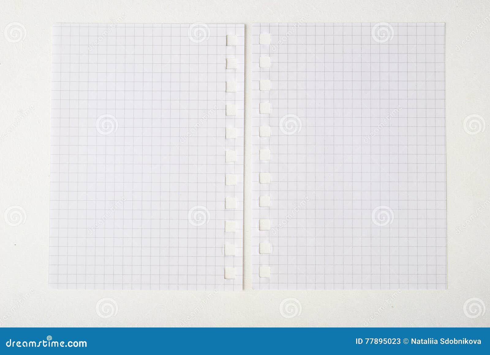 Page Ripped Off from the Notebook Stock Image - Image of page, document ...
