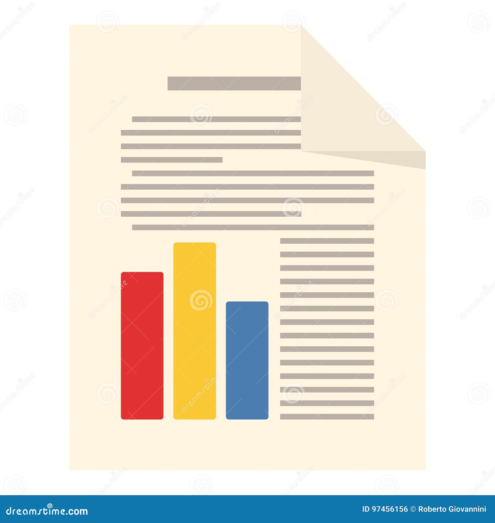 Columns Graph - Granite Icons Cartoon Vector | CartoonDealer.com #98370595