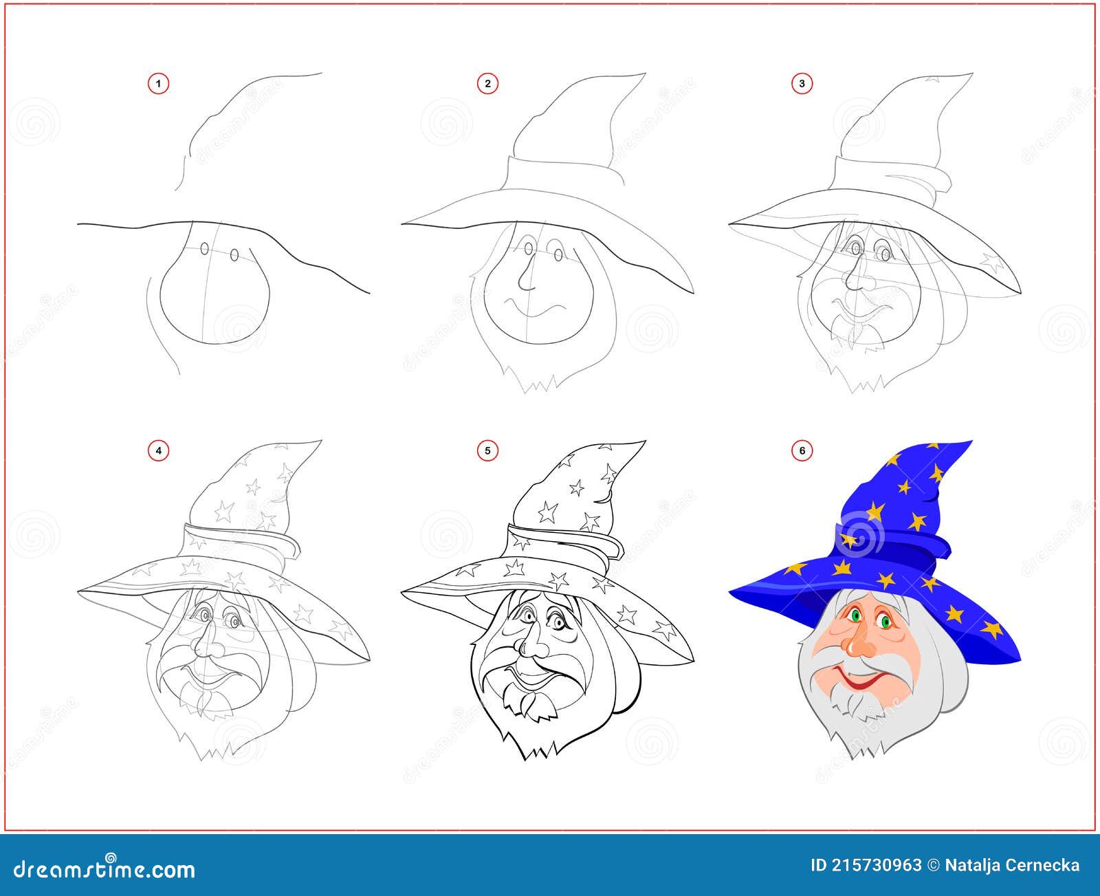 Young Wizard Drawing