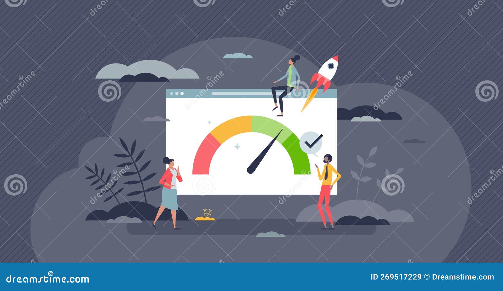 Page Speed and Fast Website Data Exchange Optimization Tiny Person ...