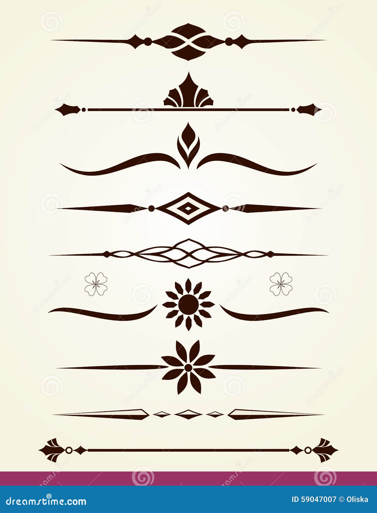 Decorative Text Separators