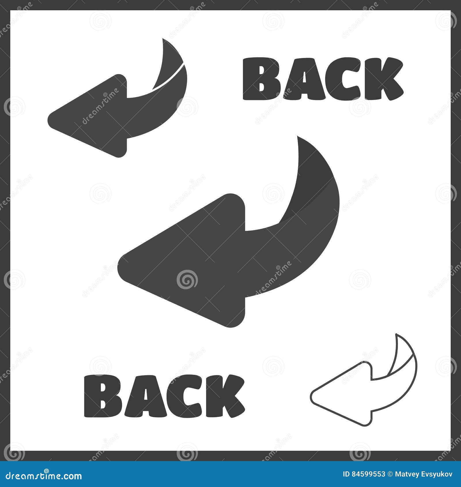 Page Turn Mockup. Blue Square Sheet Of Paper Cartoon Vector ...