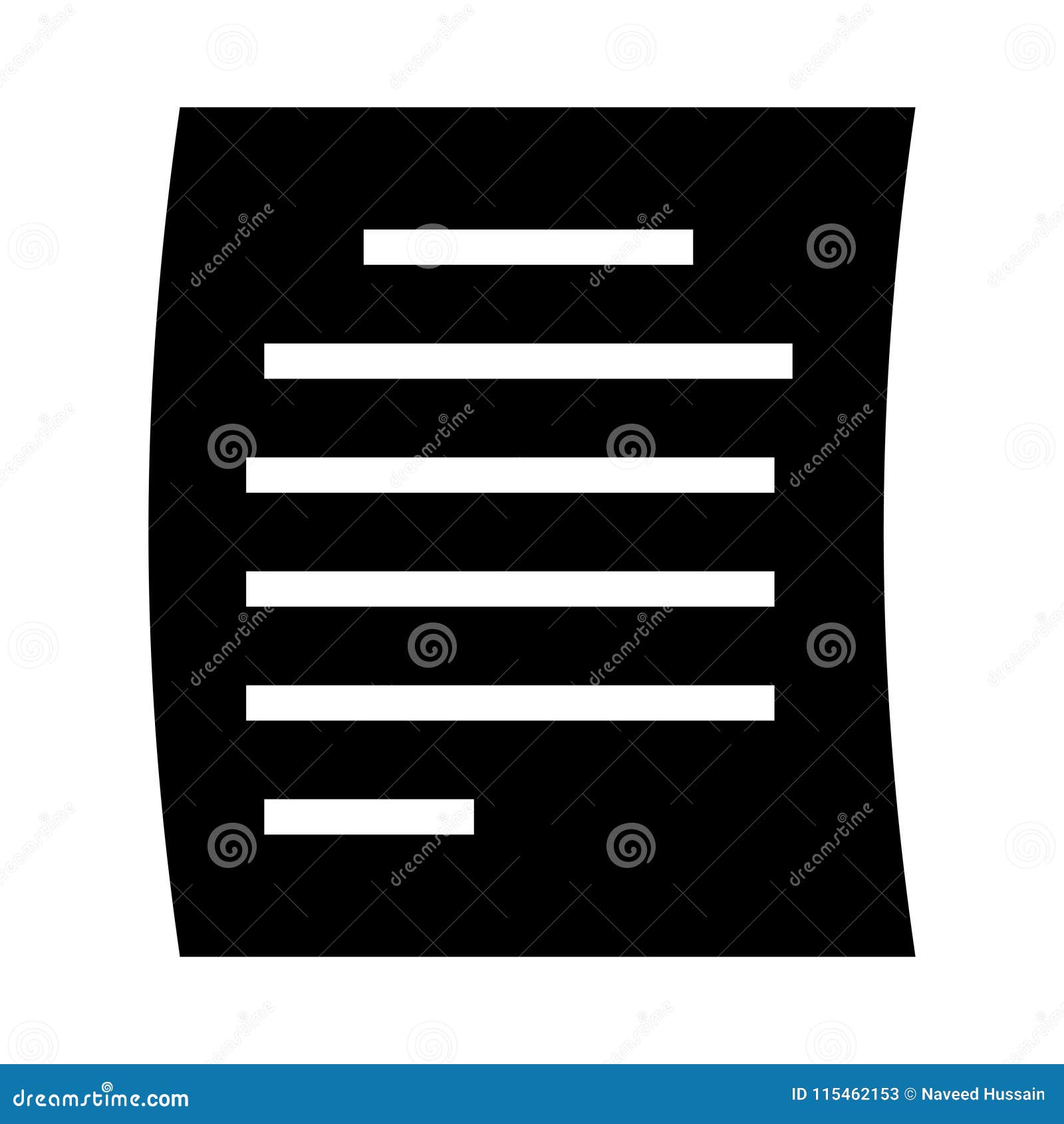 Page glyphs icon stock illustration. Illustration of paper - 115462153