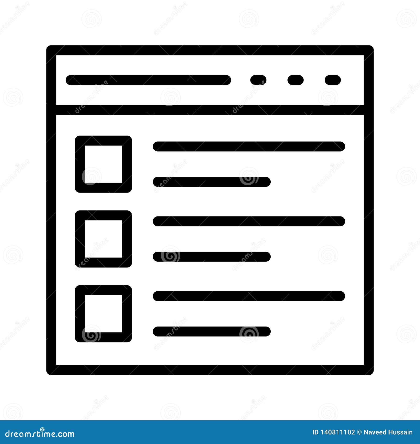 Page thin line vector icon stock illustration. Illustration of premium ...