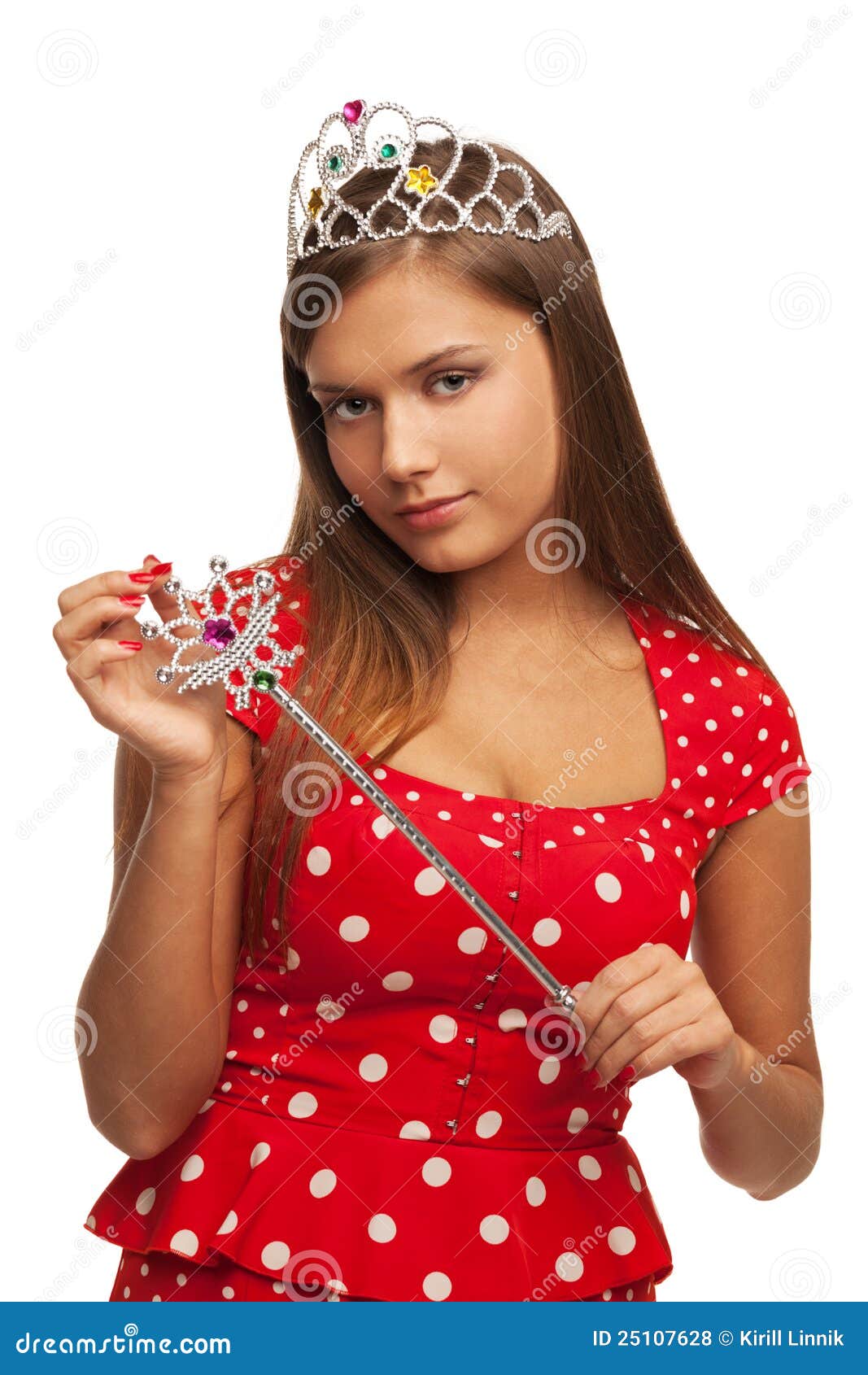 The pageant queen stock photo. Image of caucasian, isolated - 25107628