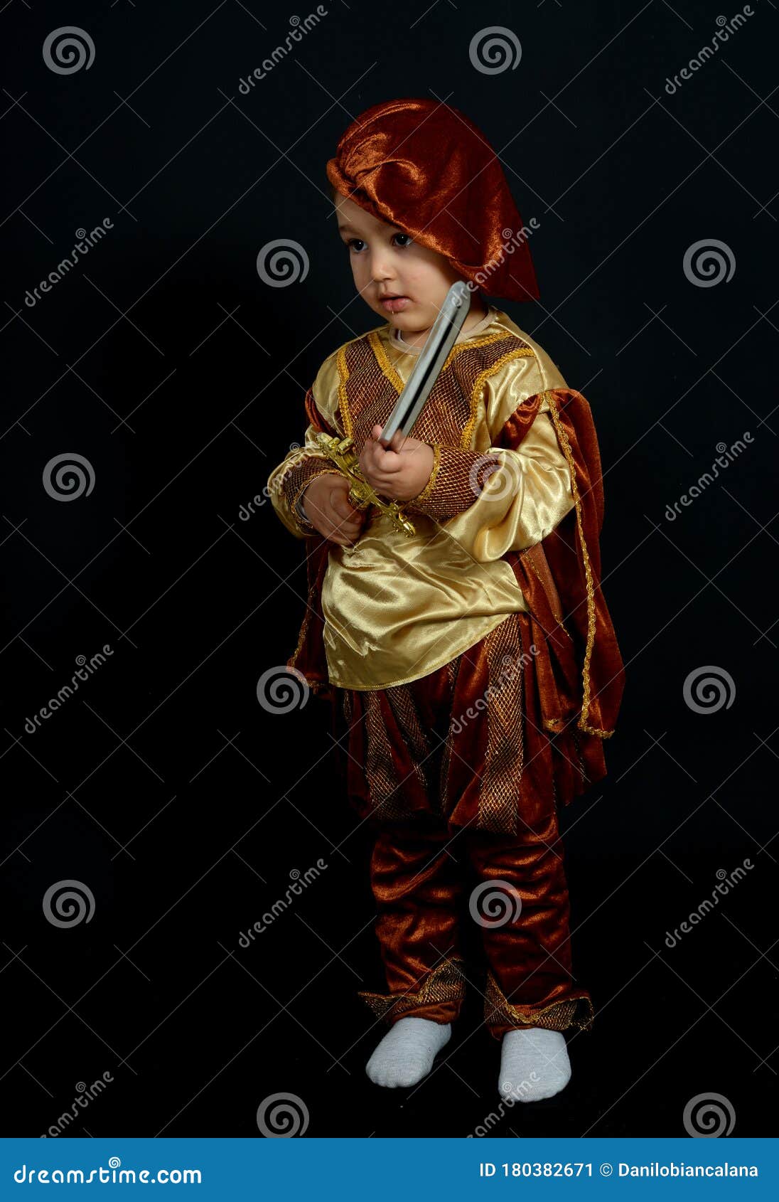 Pageboy look the camera stock image. Image of knight - 180382671