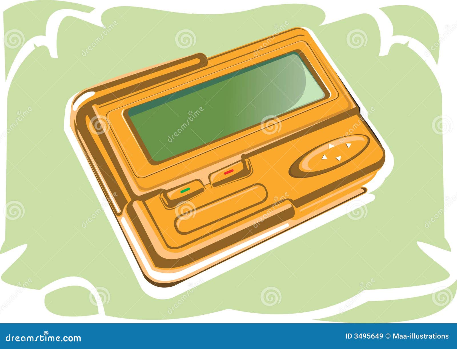 Pager Cartoons, Illustrations & Vector Stock Images - 1327 Pictures to ...