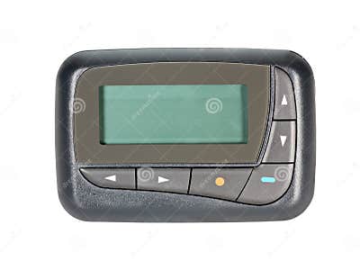 Pager stock photo. Image of white, closeup, pager, isolated - 6874702
