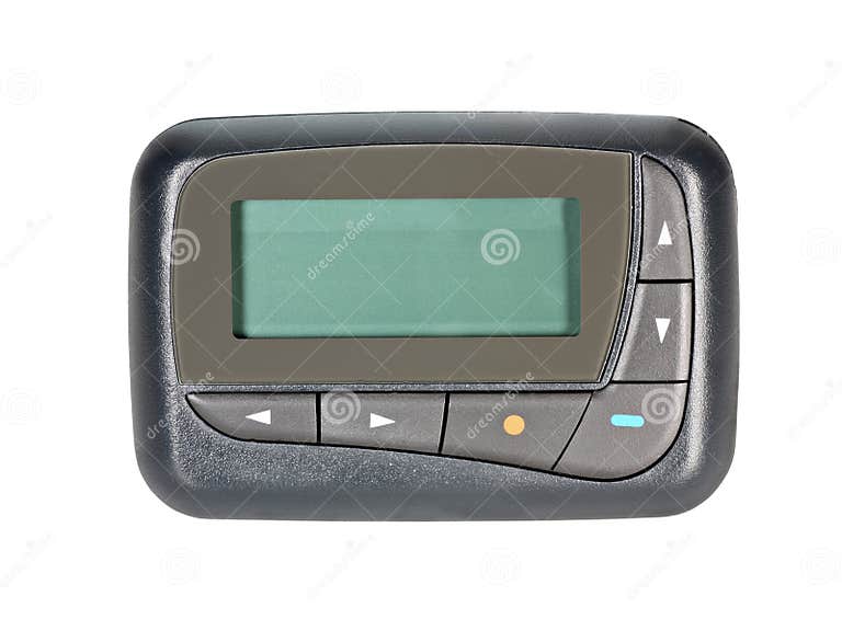 Pager stock photo. Image of white, closeup, pager, isolated - 6874702