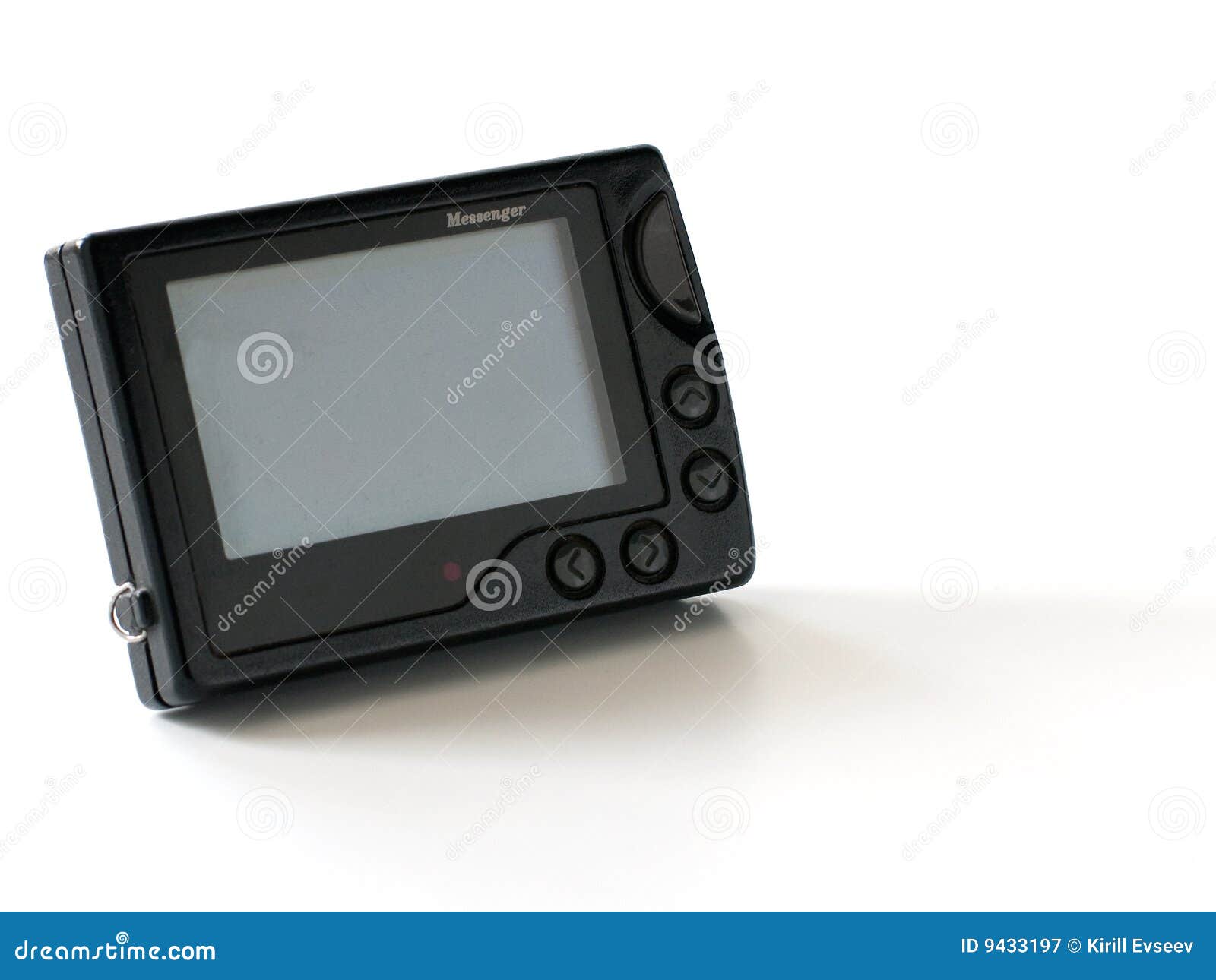 Pager - retro messenger stock image. Image of communication - 9433197