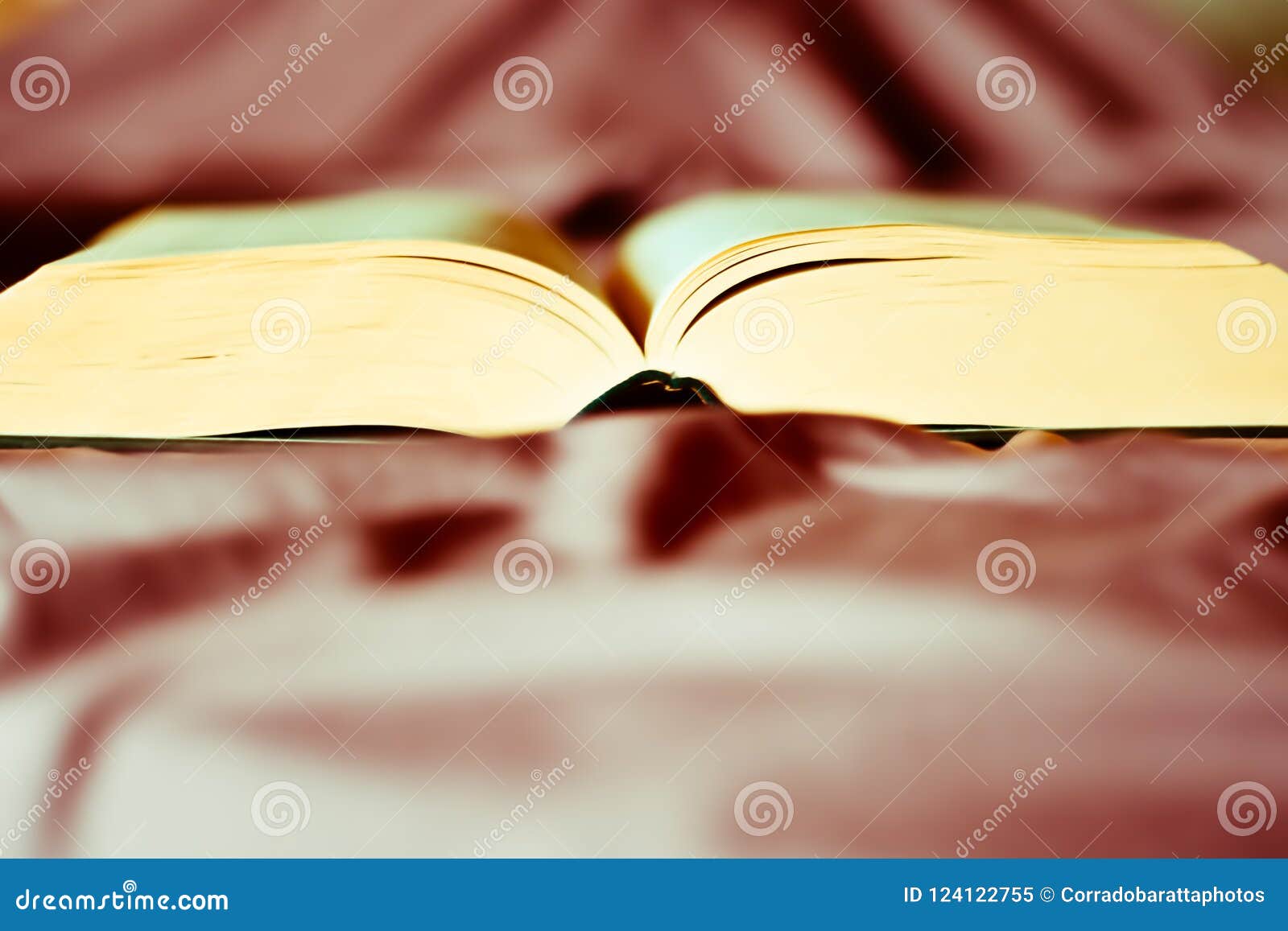 A book between the sheets stock image. Image of bible - 124122755