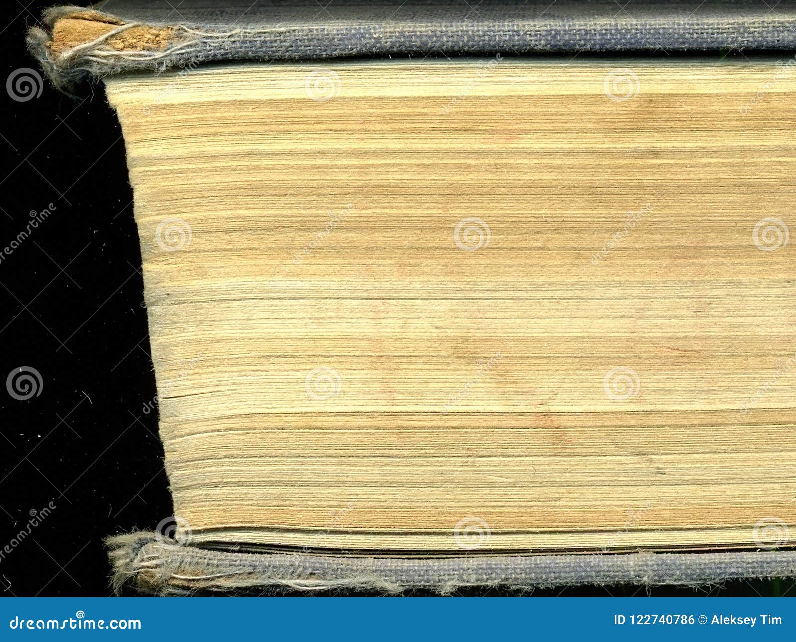 Pages of an Old Yellowed Book Stock Photo - Image of book, backdrop ...