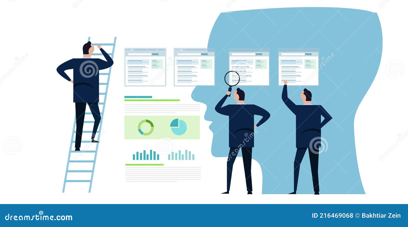 Pageview or Page View Web Page Impression Analytics Looking at the ...