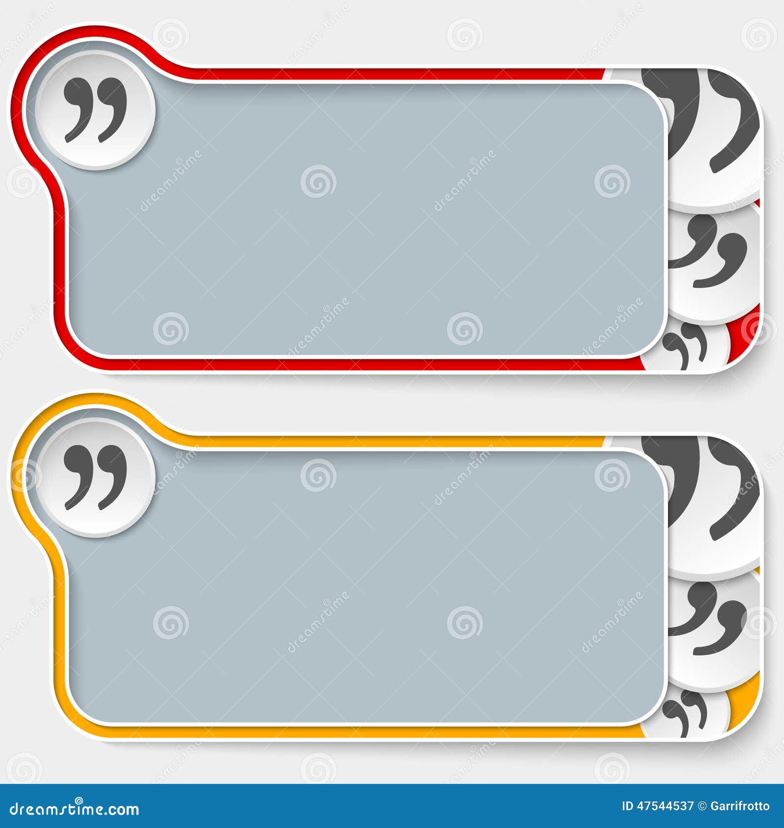 Pagine e virgolette illustrazione vettoriale. Illustrazione di ...