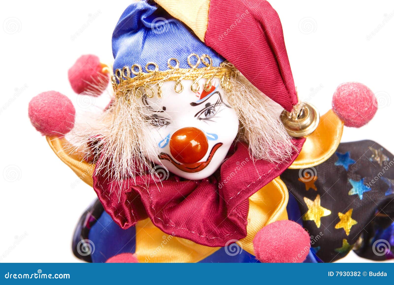 Pagliaccio fotografia stock. Immagine di capelli, spaventoso - 7930382