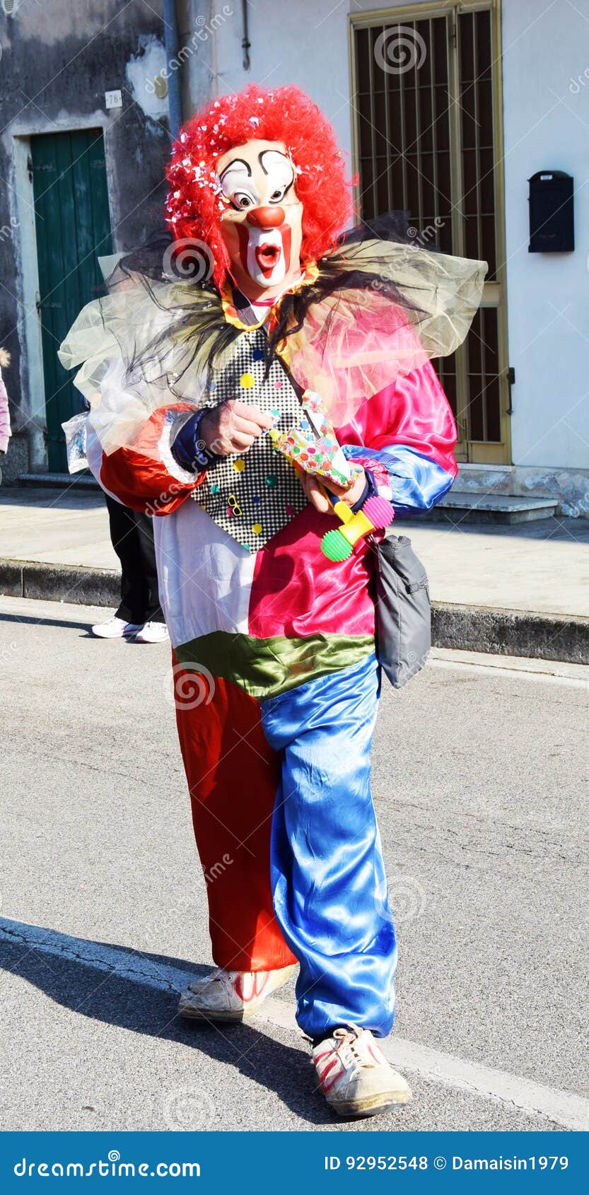 Pagliaccio fotografia stock editoriale. Immagine di giocattolo - 92952548