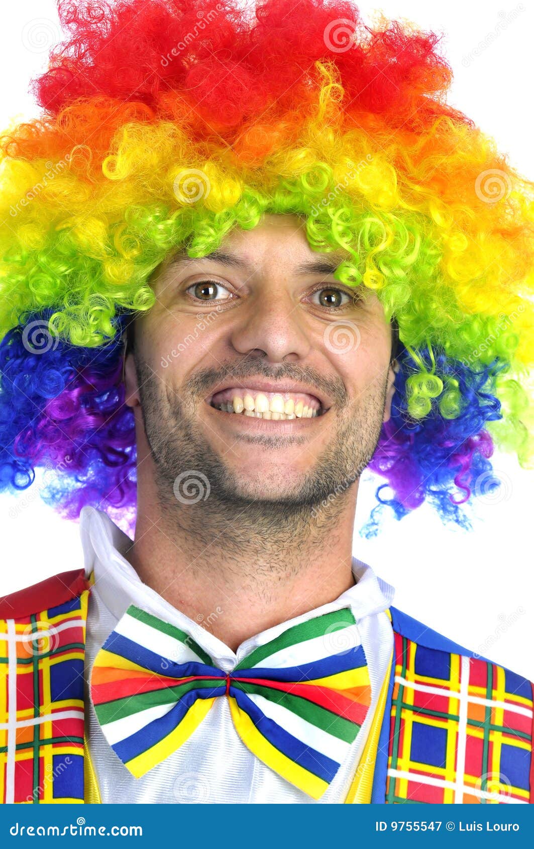 Pagliaccio immagine stock. Immagine di maschio, giovane - 9755547