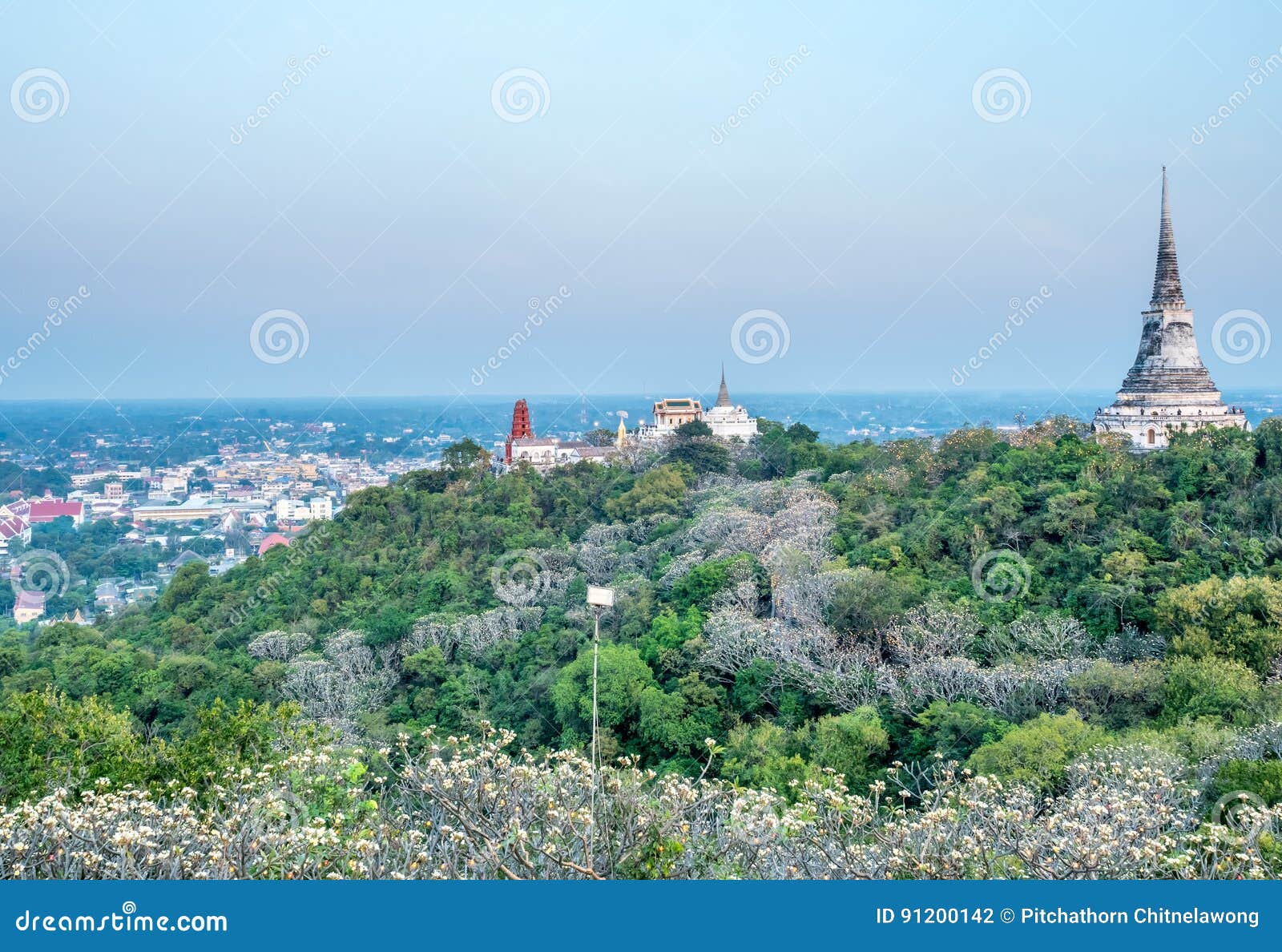Pagoda En Palacio En La Colina Foto de archivo - Imagen de exterior ...