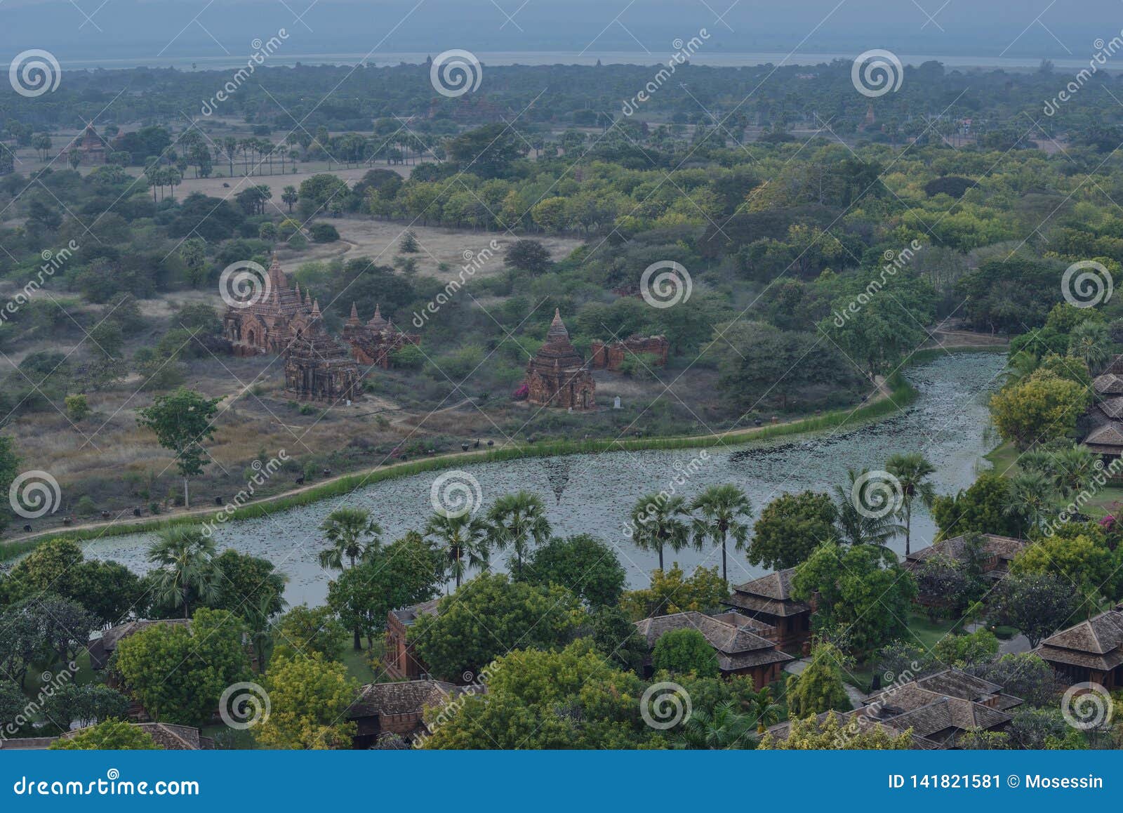 Pagoda Myanmar Bagan Buddha Stock Image - Image of burmese, century ...