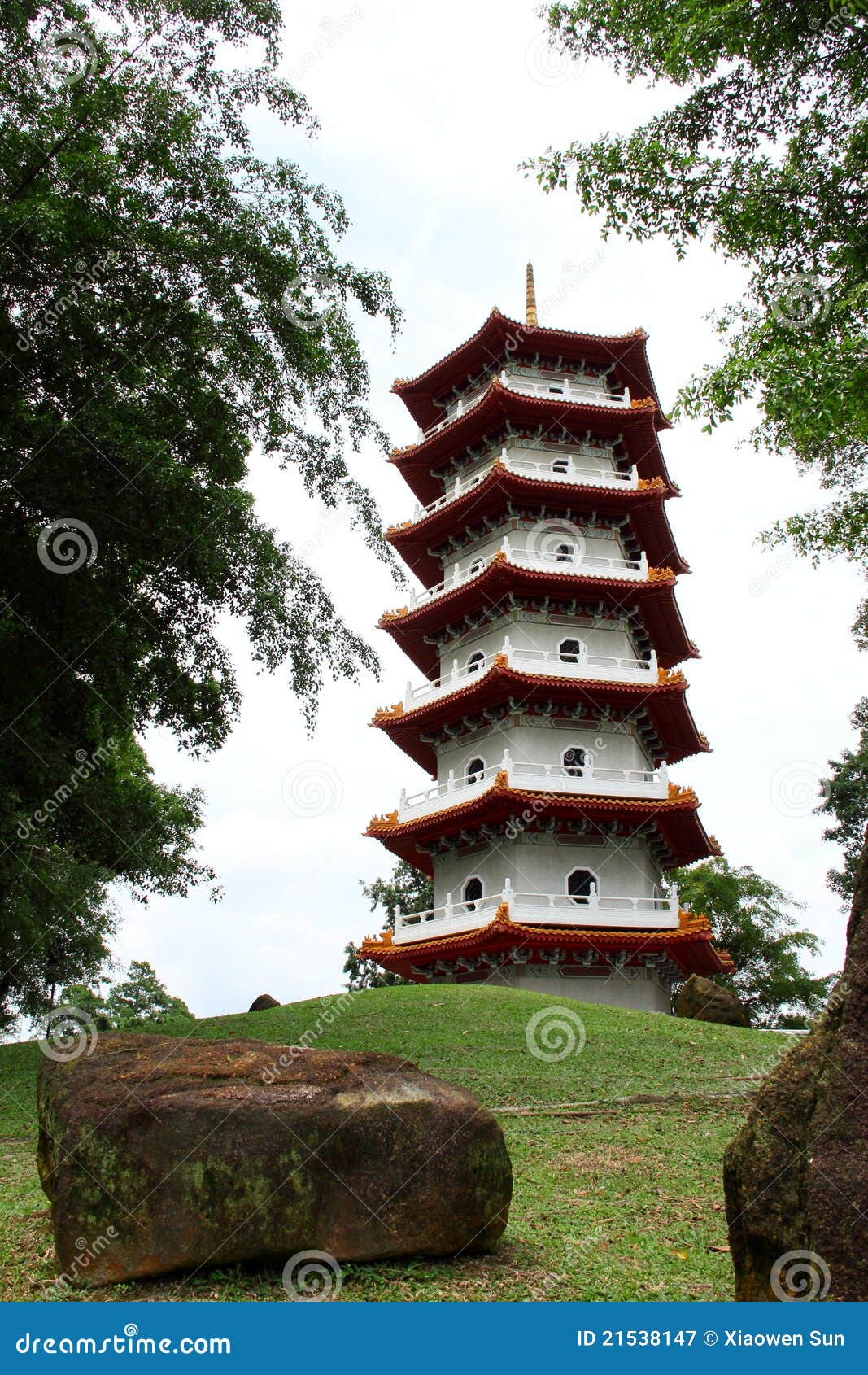 Pagoda and stone stock image. Image of religion, culture - 21538147