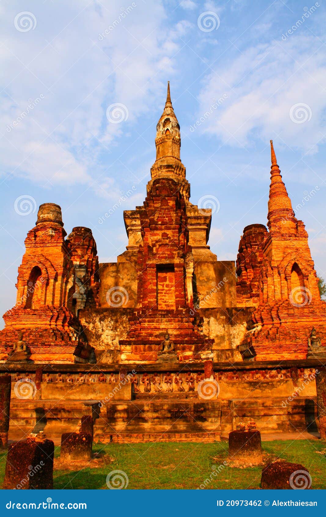 Pagoda stupa tower stock photo. Image of thailand, historic - 20973462
