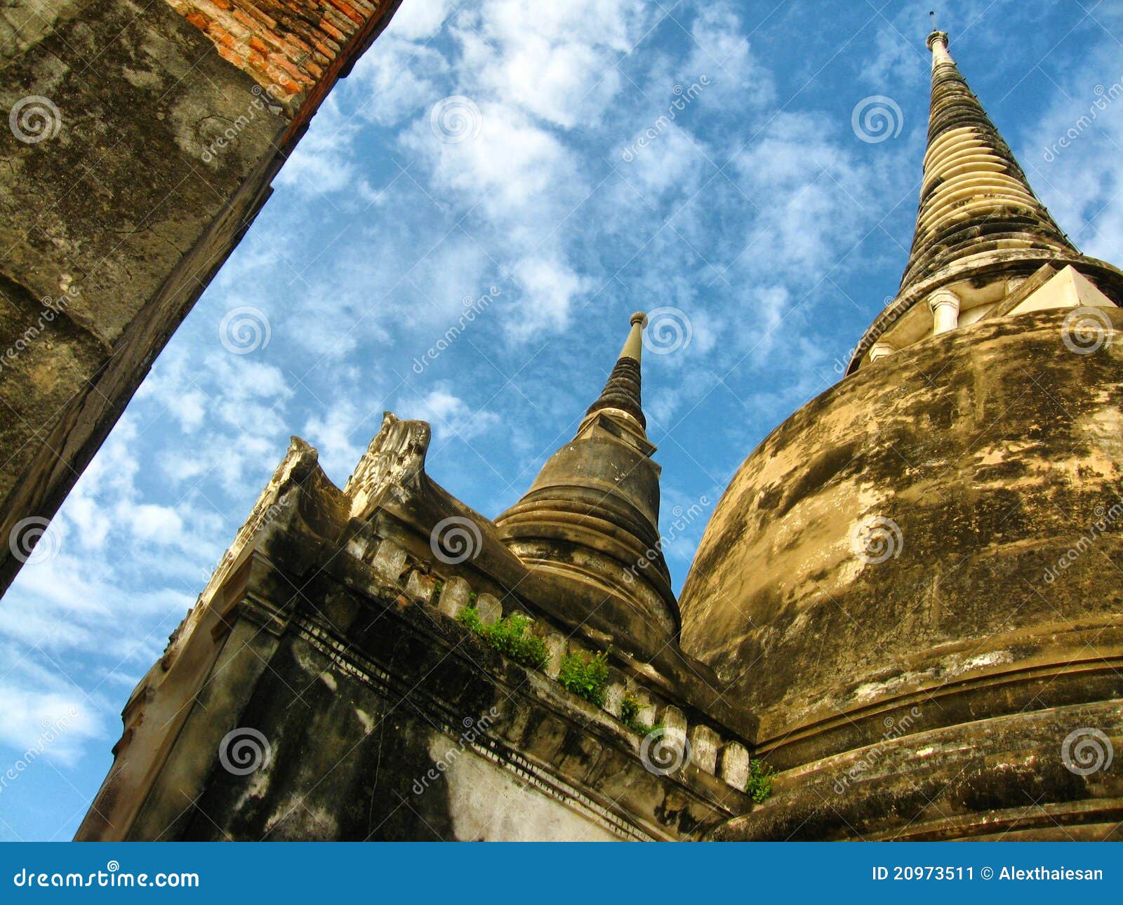 Pagoda stupa tower stock image. Image of ancient, historic - 20973511
