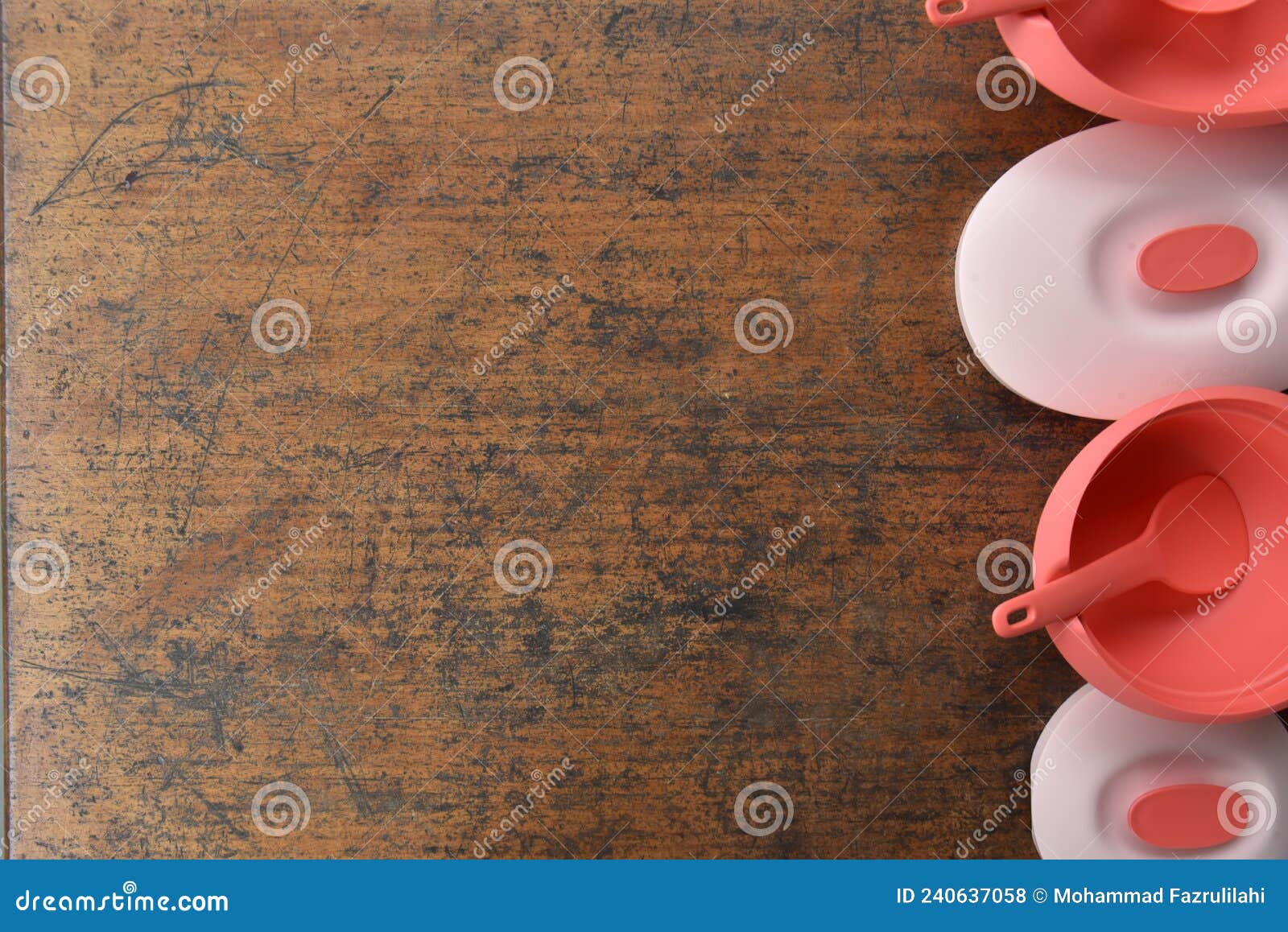 Pahang, Malaysia : 18th October 2020 - Tupperware Serving Set with Wood ...