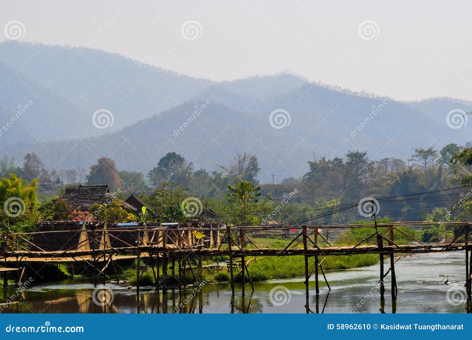 Pai city stock photo. Image of thai, city, live, north - 58962610