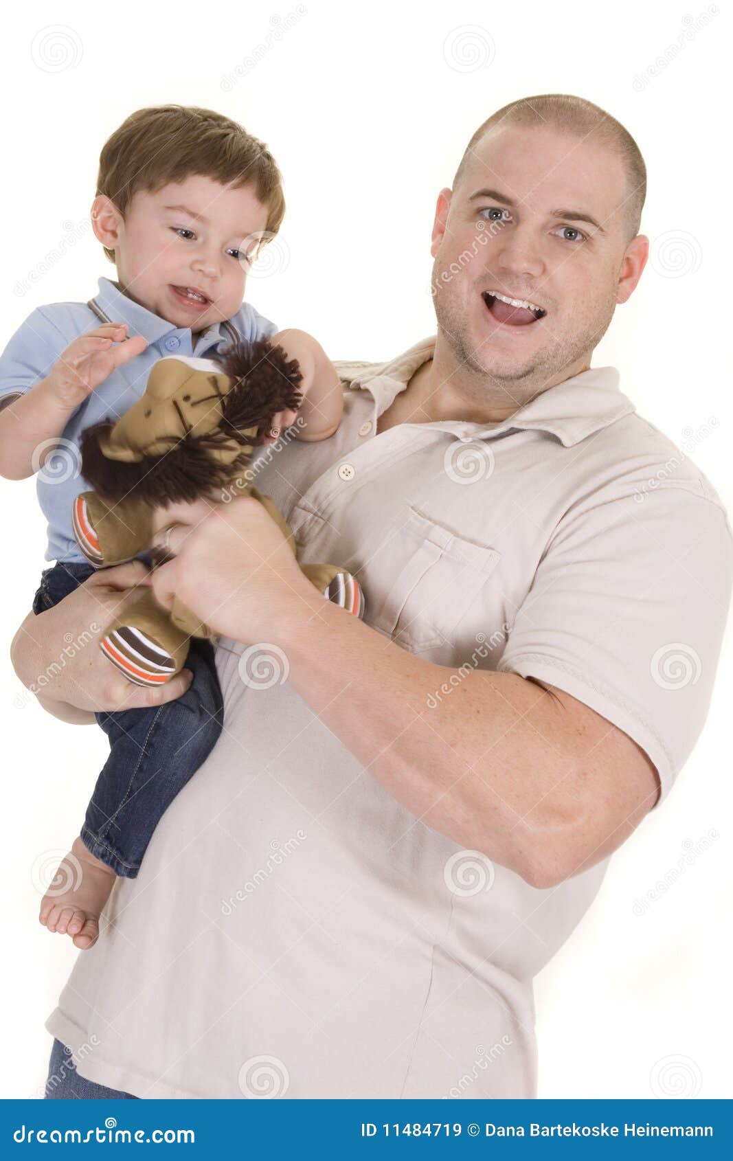 Pai E Filho Imagem De Stock Imagem De Isolado Ocasional 11484719