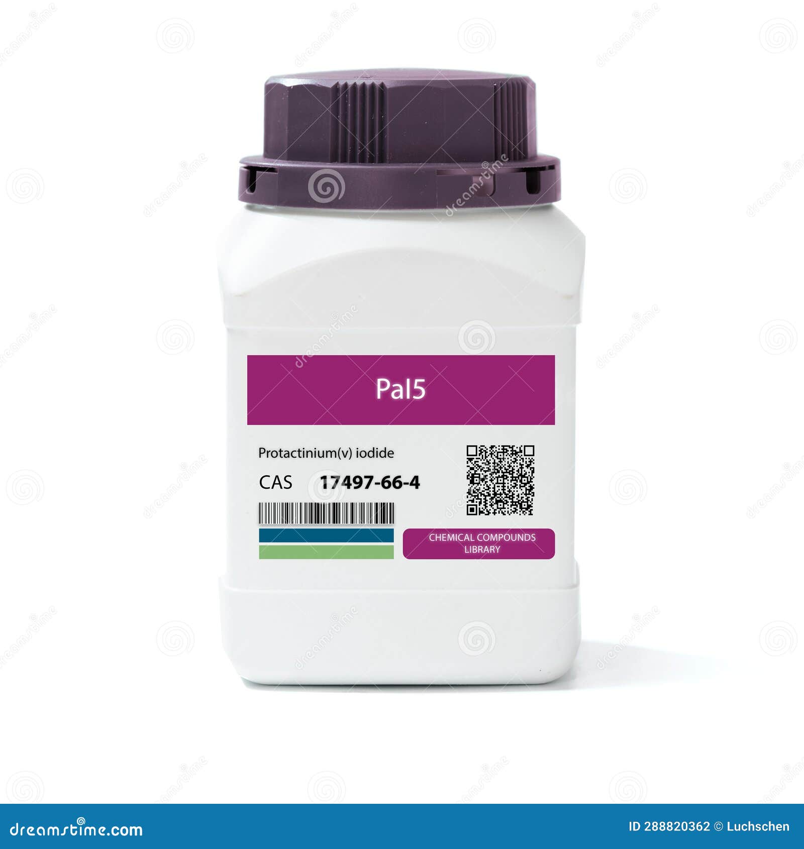 PaI5 - Protactinium Pentaiodide Stock Photo - Image of edeg, science ...