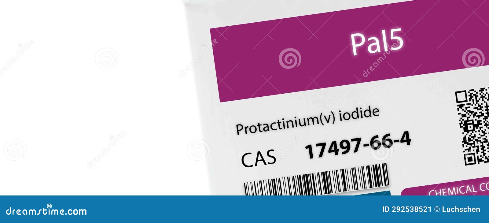 PaI5 - Protactinium Pentaiodide Stock Image - Image of compound ...