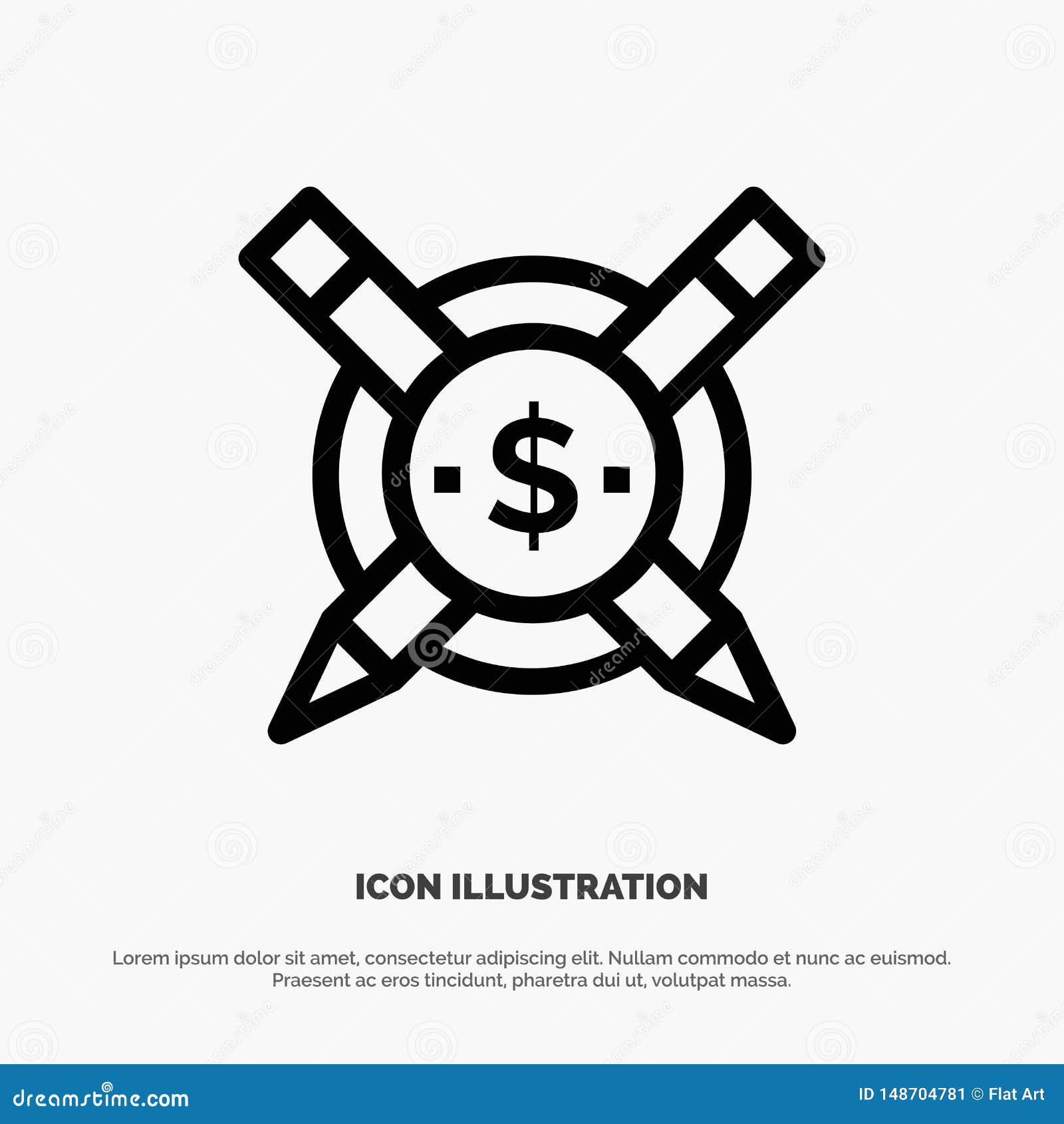 Paid Articles Logo Design With Editable Slogan. Branding Book And ...