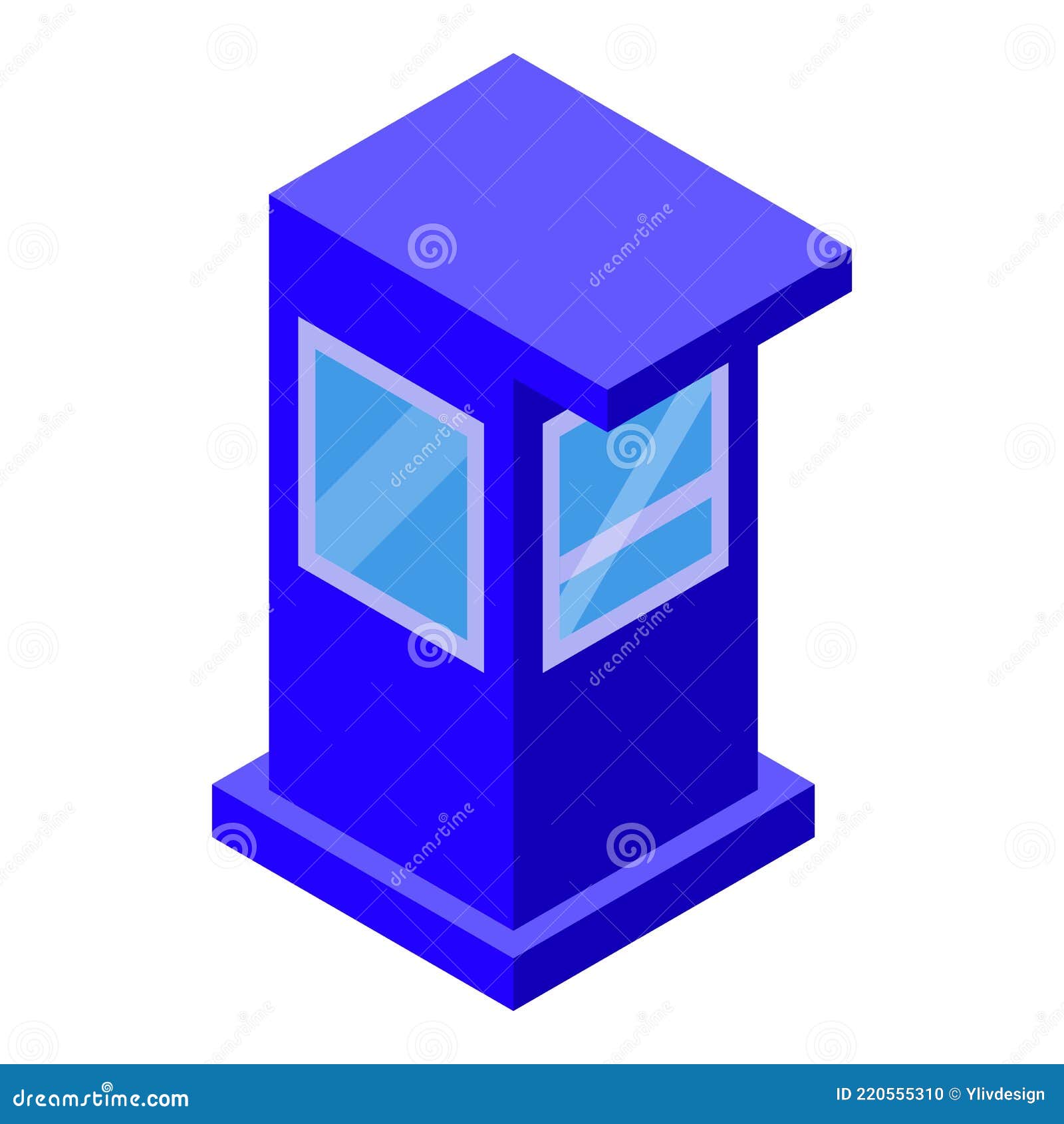 Car Parking Control Signs Icon Set Of Outline Types. Isolated Vector ...