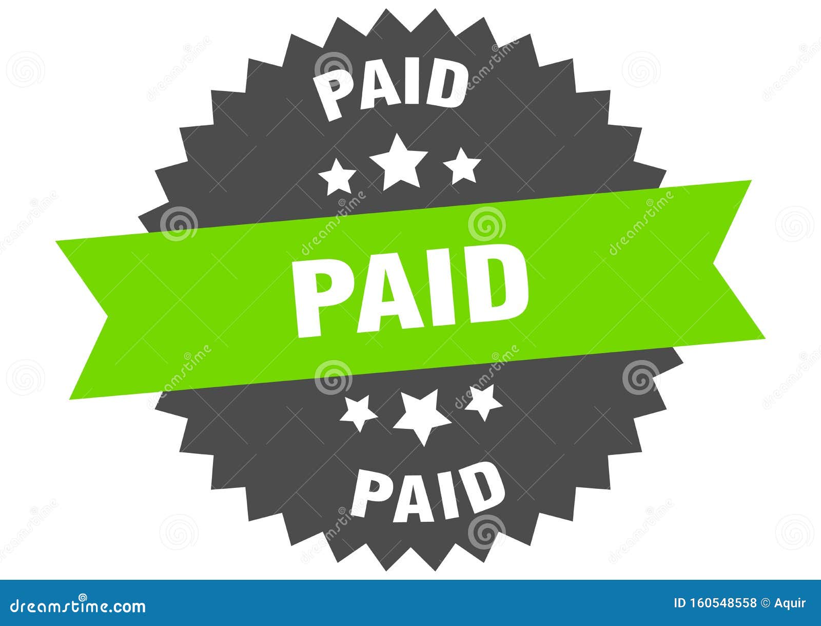 Paid stock vector. Illustration of peeler, sign, circle - 160548558