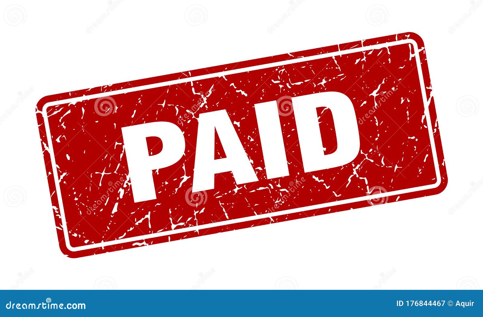 Paid Sign. Paid Grunge Stamp Stock Vector - Illustration of vignette ...