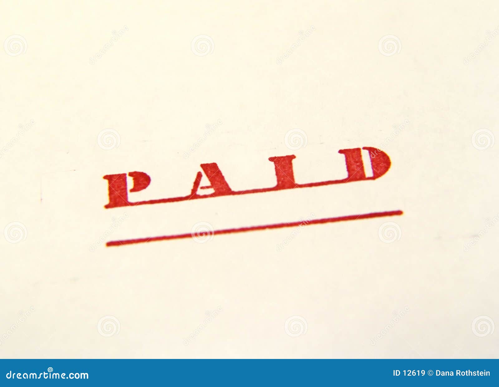 Paid Stamp 2 stock image. Image of cleared, paid, check - 12619