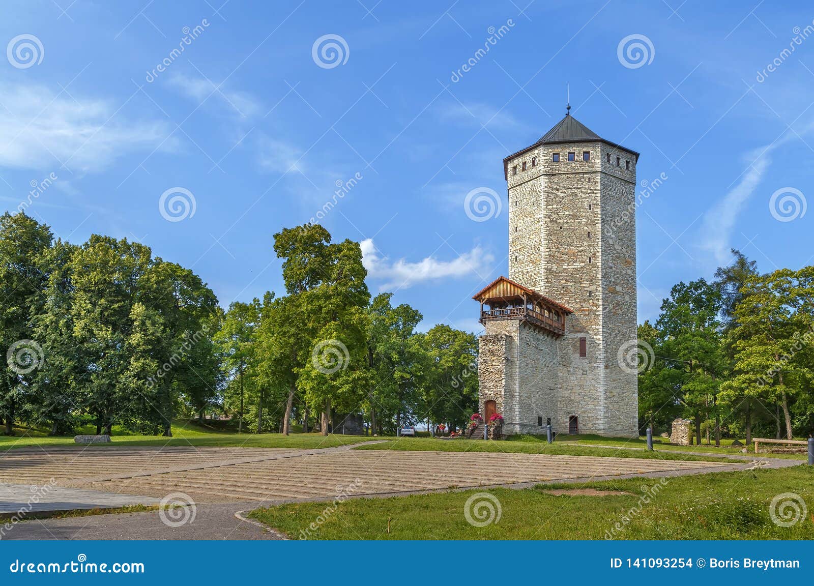 Paide castle, Estonia stock photo. Image of estonia - 141093254