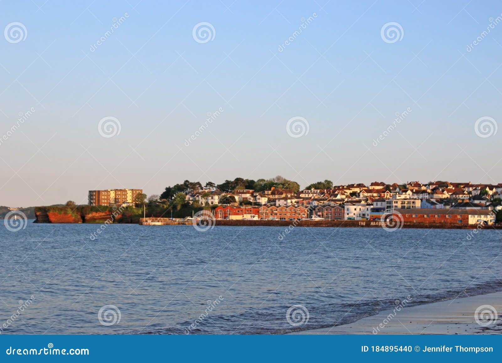 Paignton Seafront and Harbour, Torbay Stock Photo - Image of torbay ...